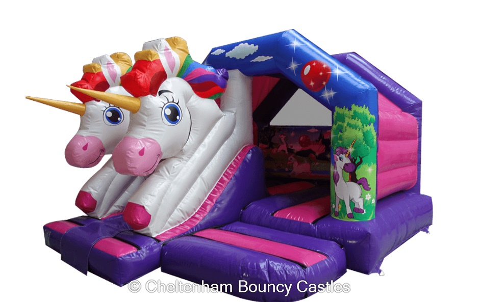 NEW 3D Castle combi slides available to hire - Bouncy Castle Hire, Soft ...